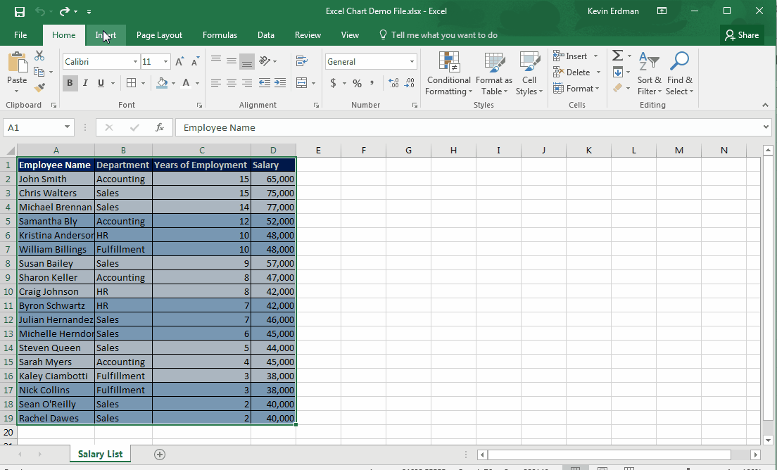 Charts Archives Learn Excel Now