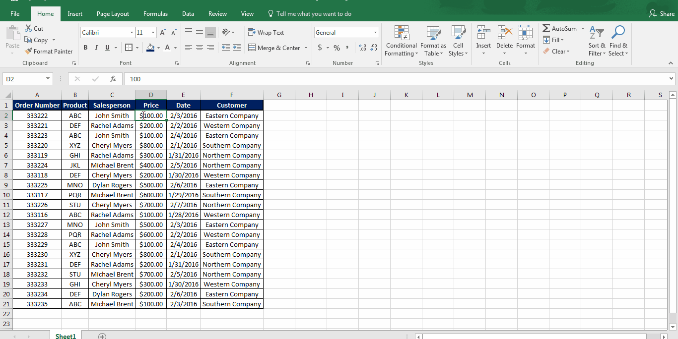 Sorting And Filtering Data With Excel Learn Excel Now