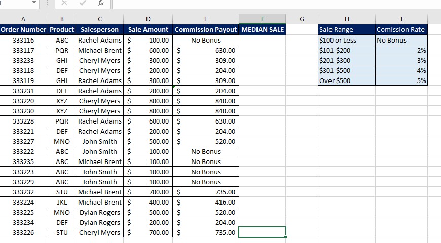 How To Use The Excel MEDIAN Function Learn Excel Now